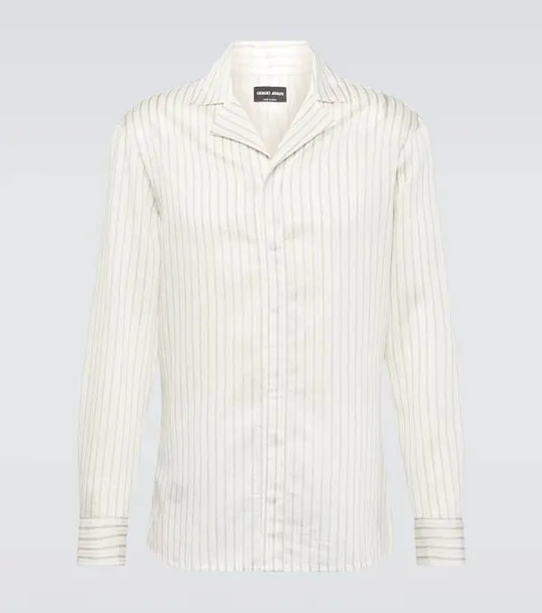 Giorgio Armani Lyocell-blend Shirt