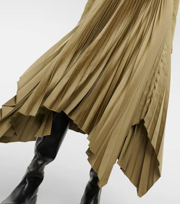 JOSEPH Dubois Pleated Midi Dress