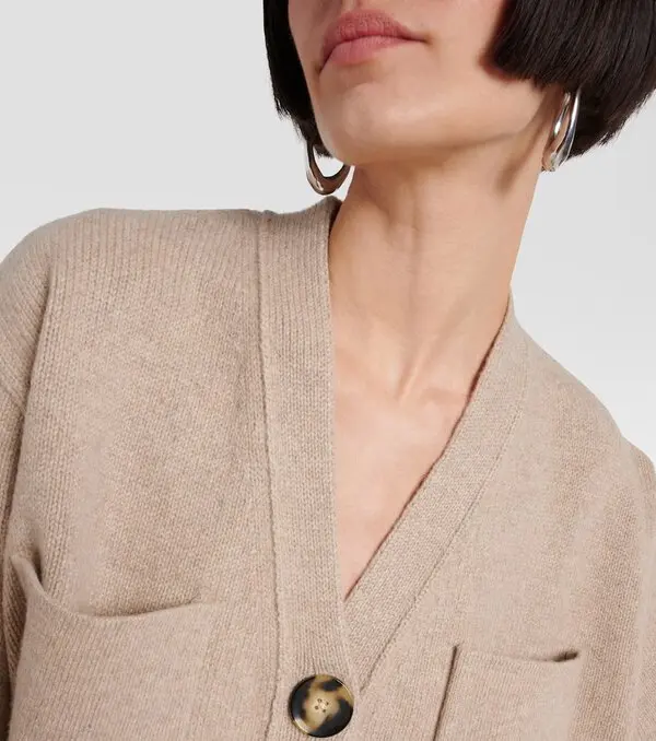 Proenza Schouler Sofia Cashmere-blend Cardigan - Beige