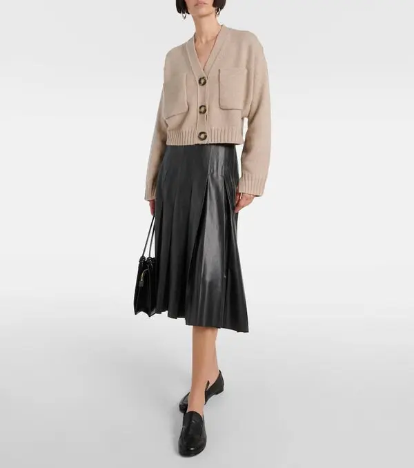 Proenza Schouler Sofia Cashmere-blend Cardigan - Beige