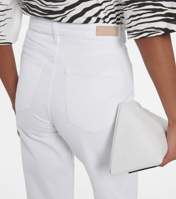Ag High-rise Wide-leg Jeans