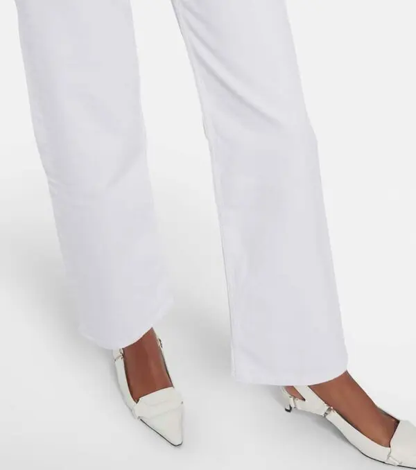 Ag High-rise Wide-leg Jeans