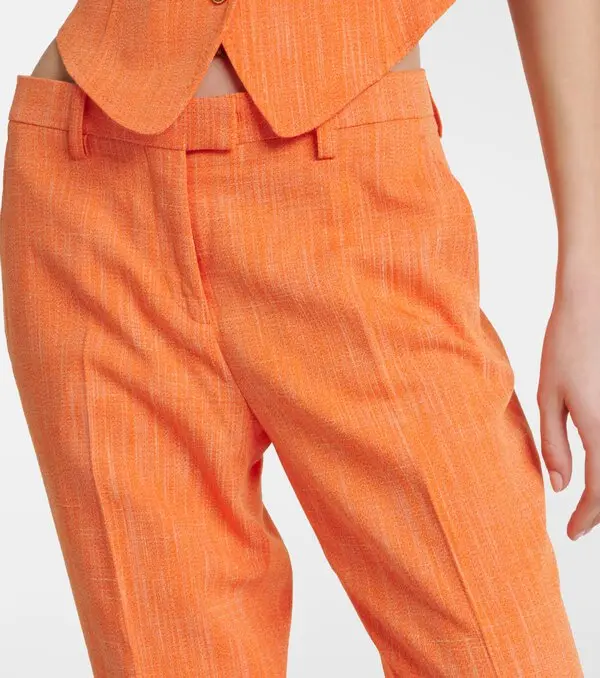 Etro High-rise Straight Pants