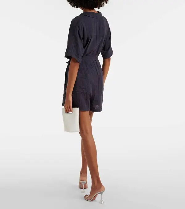 Velvet By Graham & Spencer Dane Belted Romper