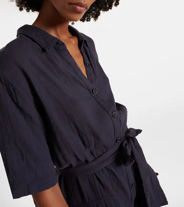 Velvet By Graham & Spencer Dane Belted Romper