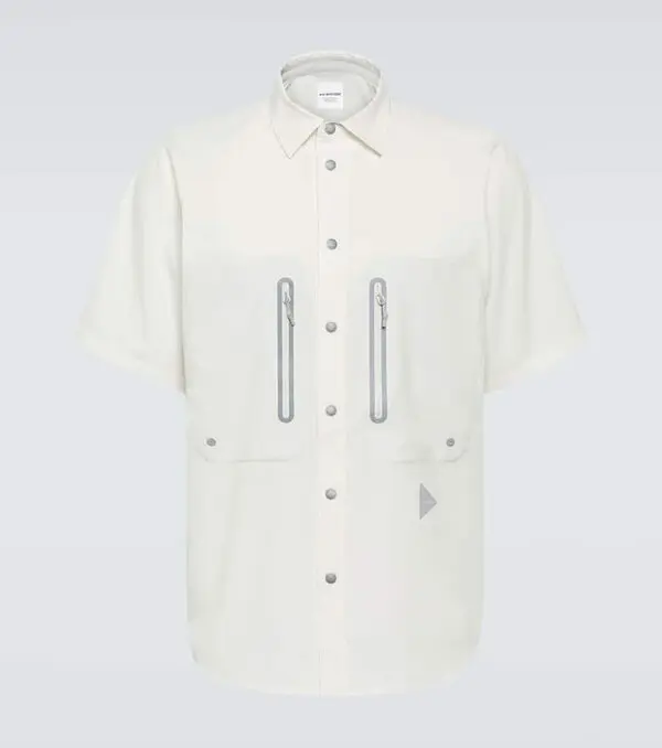 AND WANDER Technical Shirt - White