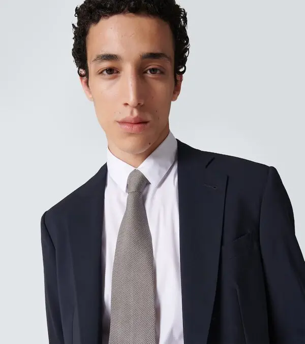 Thom Sweeney Textured Silk Neck Tie