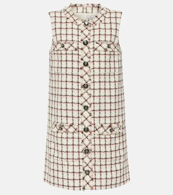 Veronica Beard Laurel Tweed Minidress