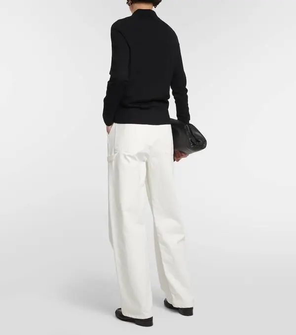 Co Cashmere Polo Sweater