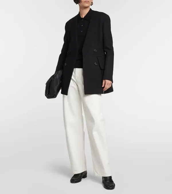 Co Cashmere Polo Sweater