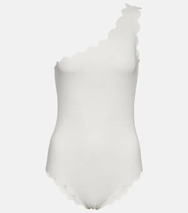 Marysia Santa Barbara One-shoulder Swimsuit - Neutrals