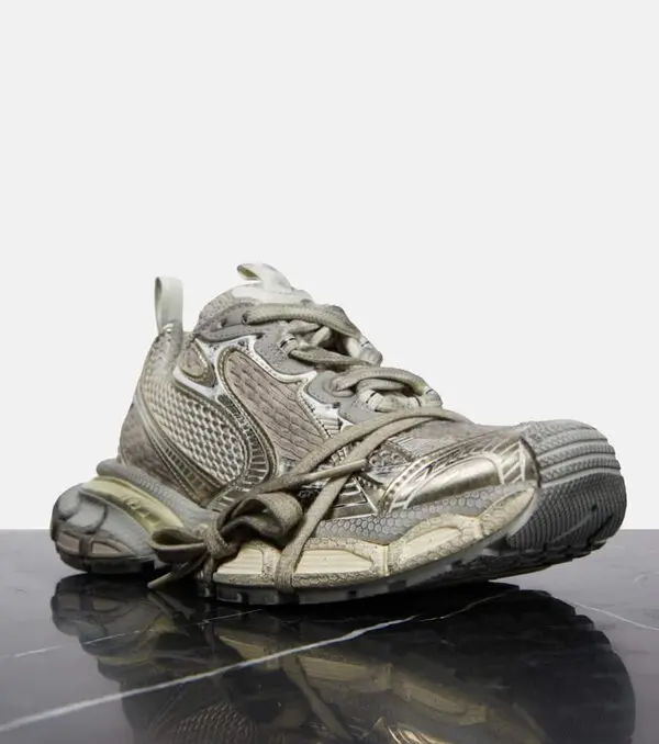 Balenciaga 3xl Mesh Sneakers - White