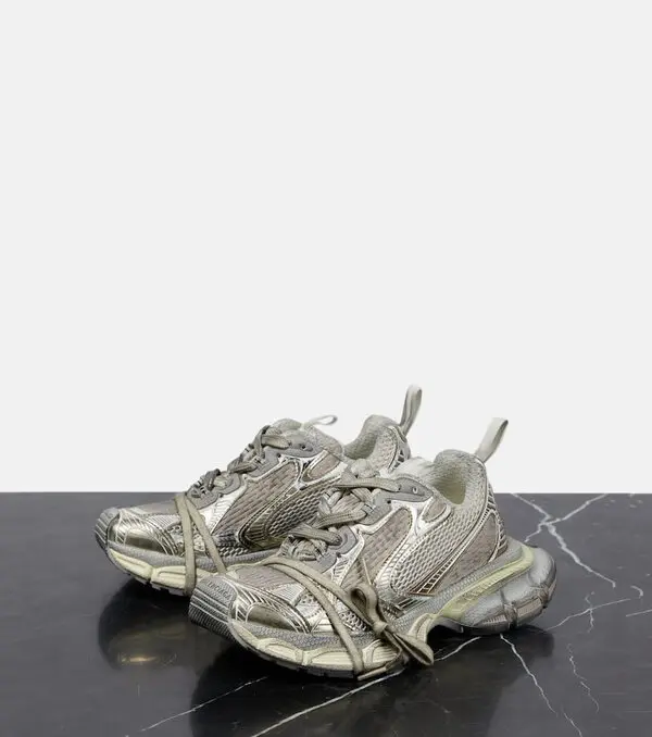 Balenciaga 3xl Mesh Sneakers - White