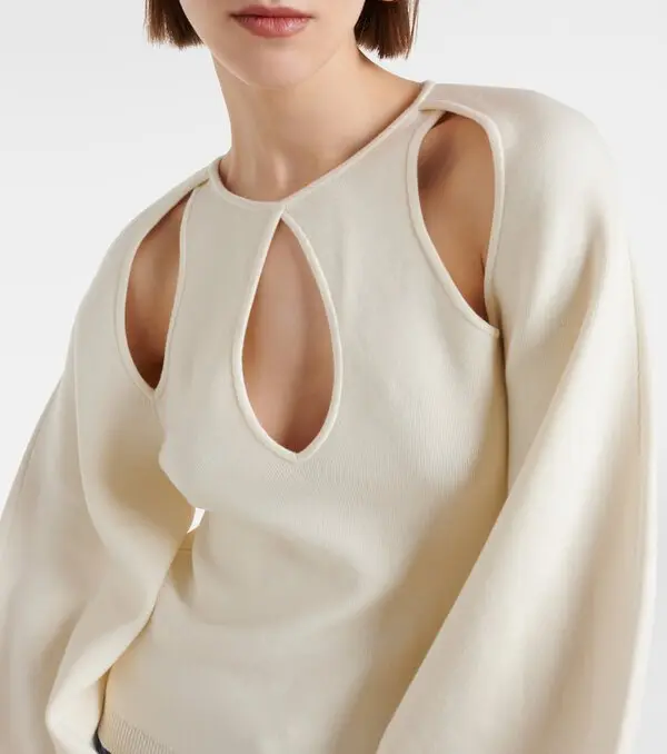 Chloé Cutout Knit Sweater