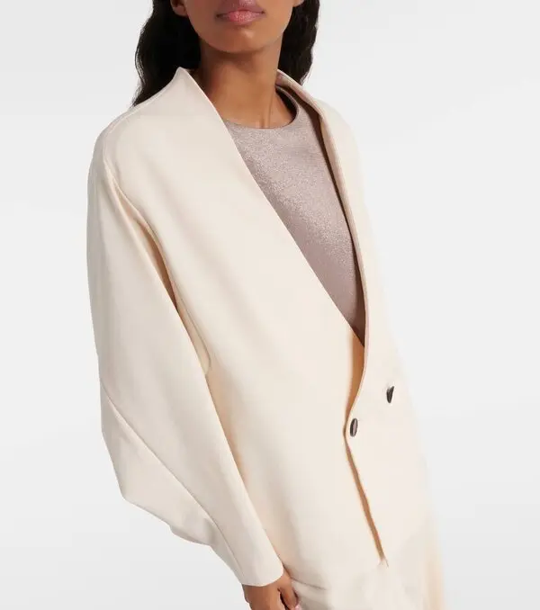 FFORME Velma Wool-blend Blazer - Beige