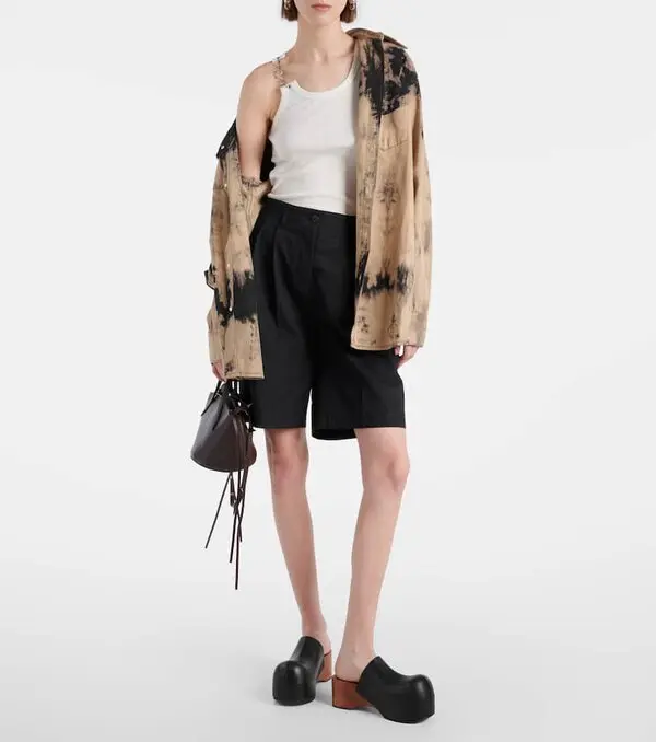 Acne Studios Chain-detail Ribbed Tank Top