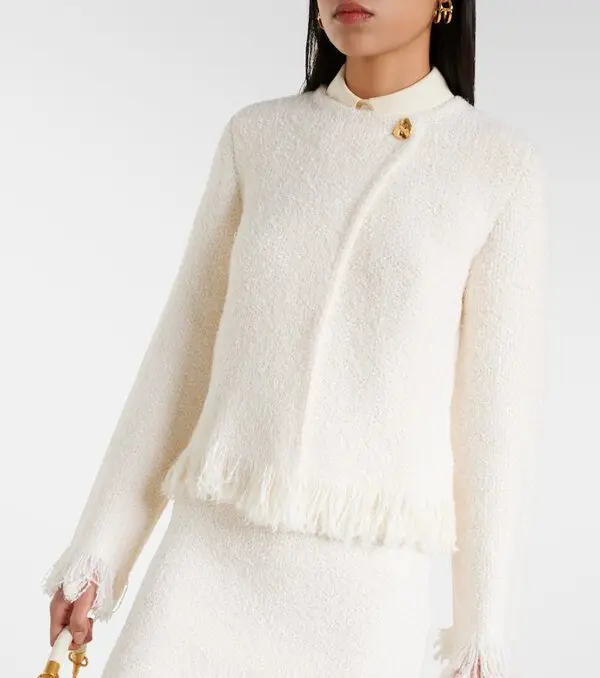 Chloé Wool, Silk, And Cashmere-blend Jacket