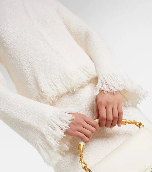 Chloé Wool, Silk, And Cashmere-blend Jacket