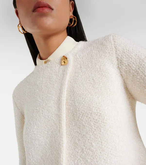 Chloé Wool, Silk, And Cashmere-blend Jacket