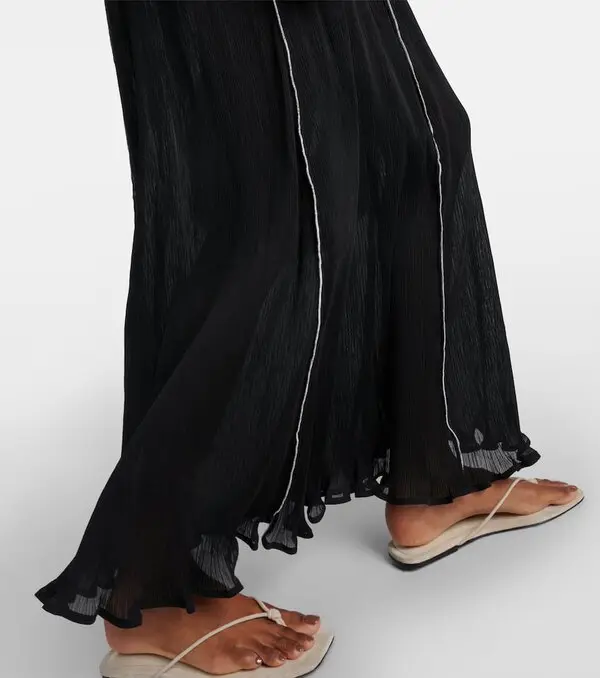 TOTEME Plisse Maxi Dress