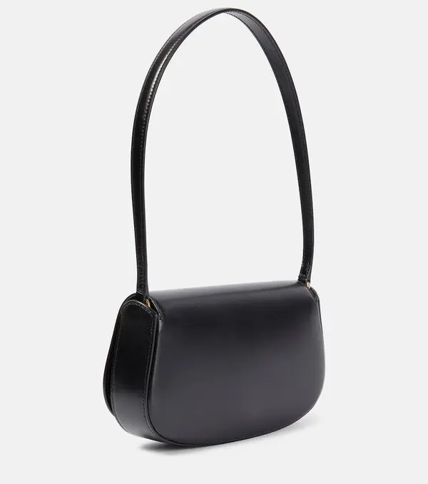 Saint Laurent Voltaire Mini Leather Shoulder Bag - Black