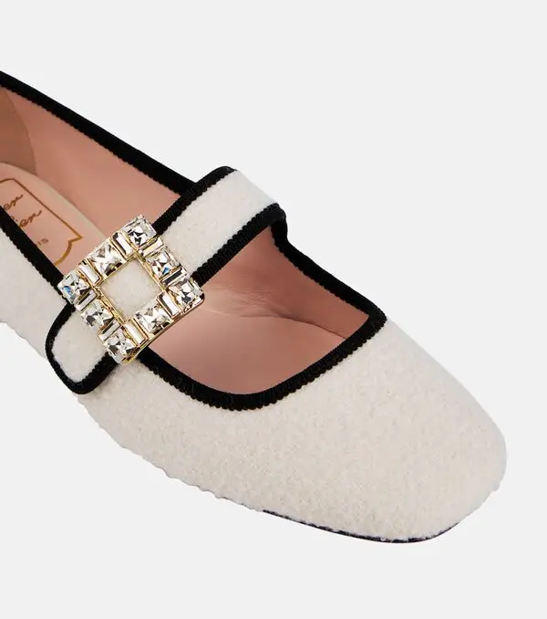 ROGER VIVIER Tres Vivier Babies Boucle Flats