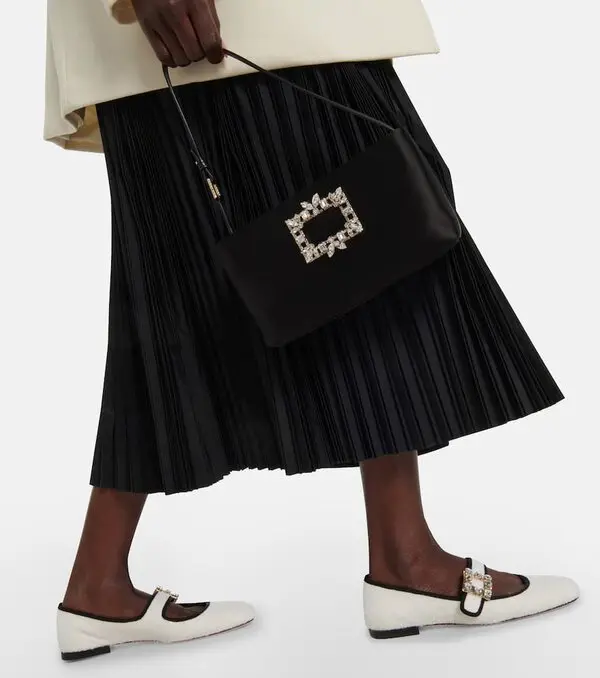 ROGER VIVIER Tres Vivier Babies Boucle Flats