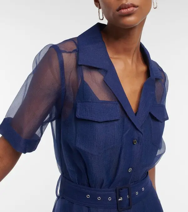 Staud Millie Maxi Shirt Dress