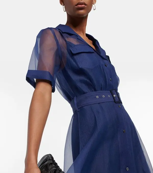 Staud Millie Maxi Shirt Dress