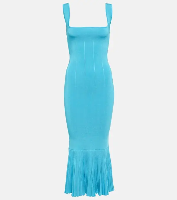 Galvan Atlanta Knit Midi Dress