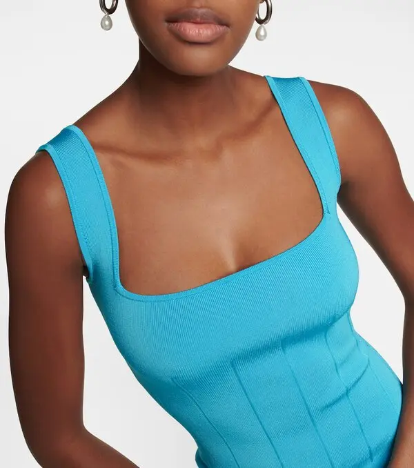 Galvan Atlanta Knit Midi Dress