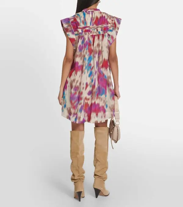 MARANT ETOILE Leaza Mini Dress - Multicoloured