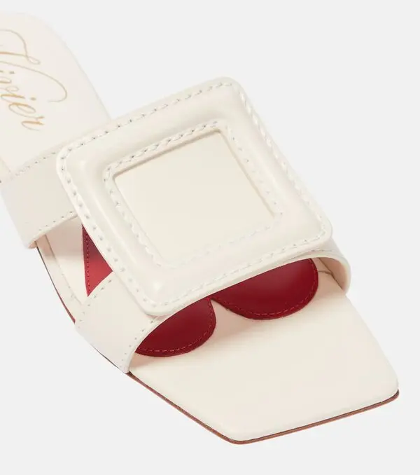 ROGER VIVIER Buckle Leather Sandals