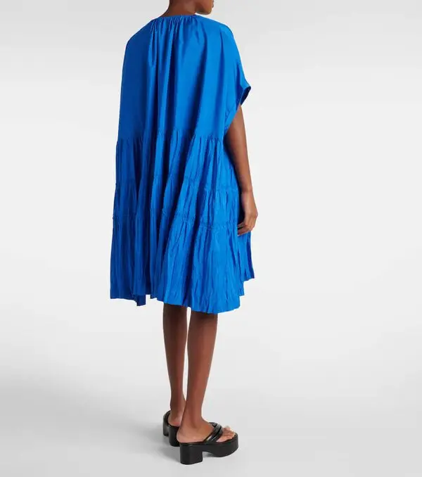 JOSEPH Emile Tiered Midi Dress