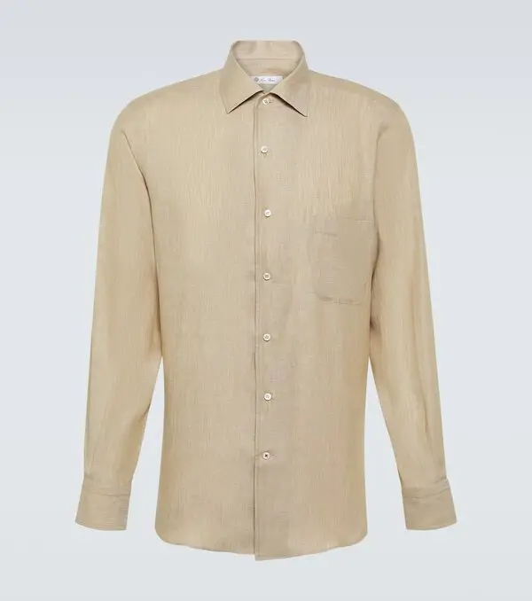Loro Piana Andre Linen Shirt