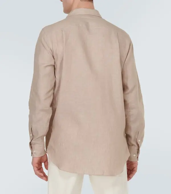 Loro Piana Andre Linen Shirt