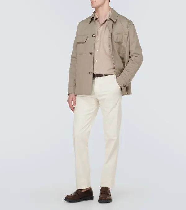 Loro Piana Andre Linen Shirt