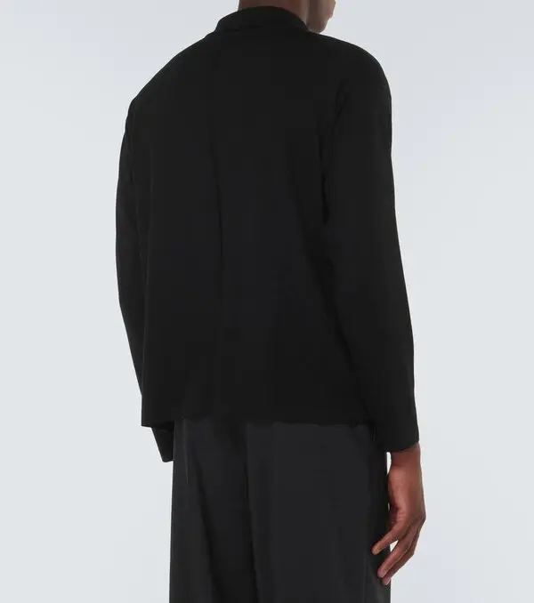 THE ROW Djon Wool Polo Sweater