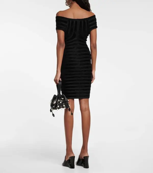 Alaïa Off-shoulder Minidress