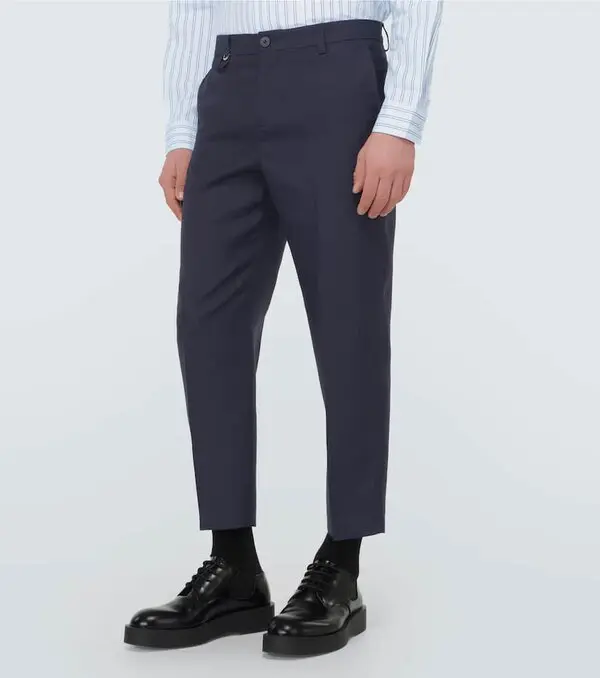 Jacquemus Le Pantalon Cabri Cropped Trousers