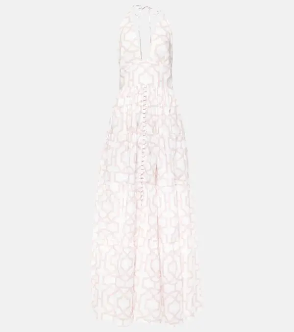 ALEXANDRA MIRO Celeste Printed Maxi Dress - Multicoloured