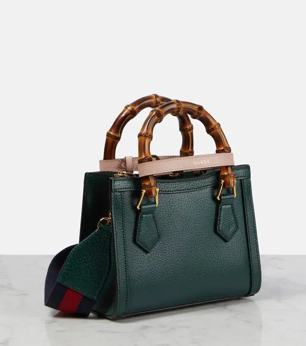 Gucci Diana Mini Leather Tote