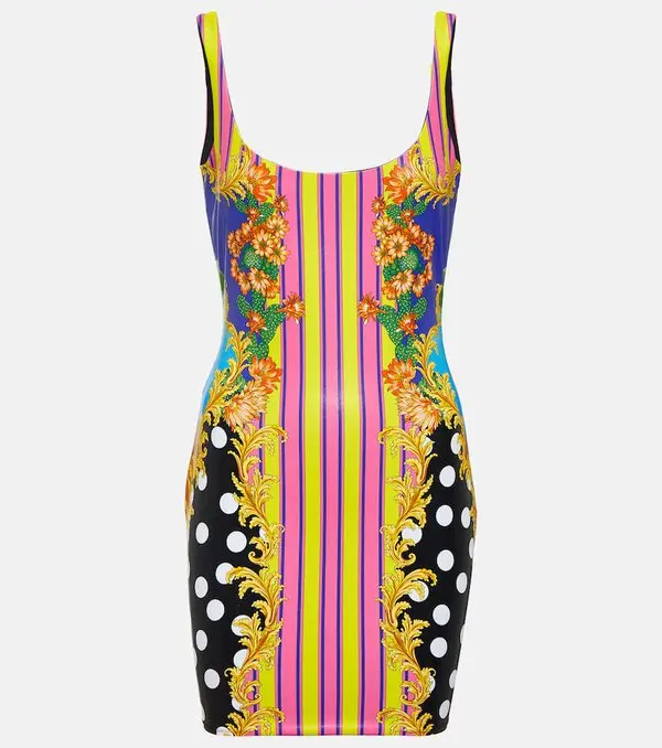 Versace Medusa Palm Springs Minidress