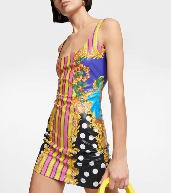 Versace Medusa Palm Springs Minidress