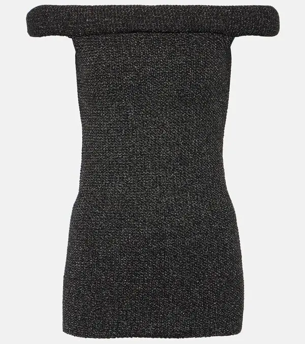 TOTEME Knitted Off-shoulder Top