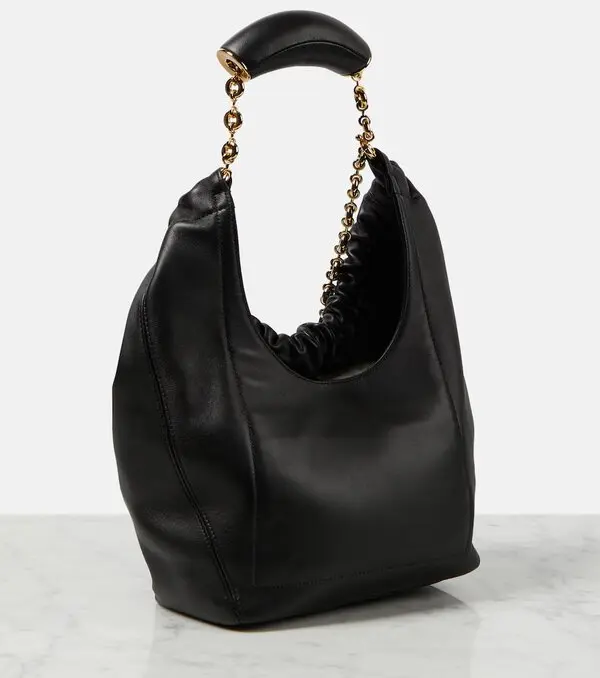 Loewe Squeeze Small Leather Shoulder Bag