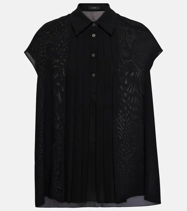 JOSEPH Antin Pleated Blouse