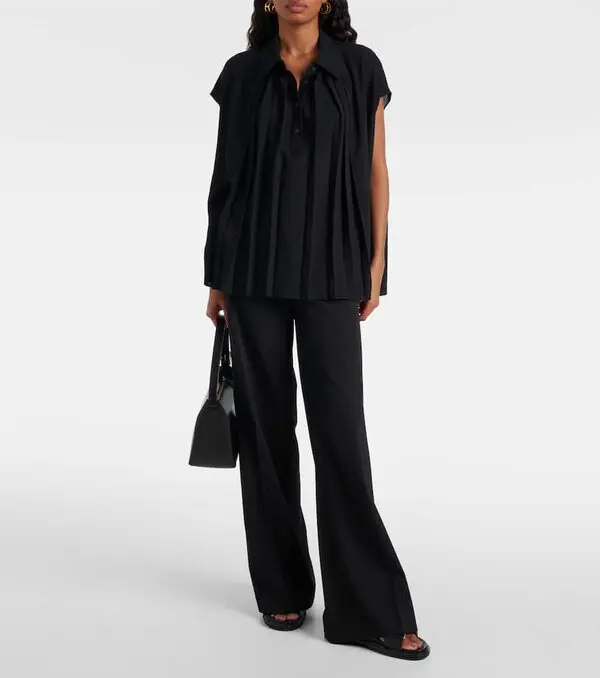 JOSEPH Antin Pleated Blouse