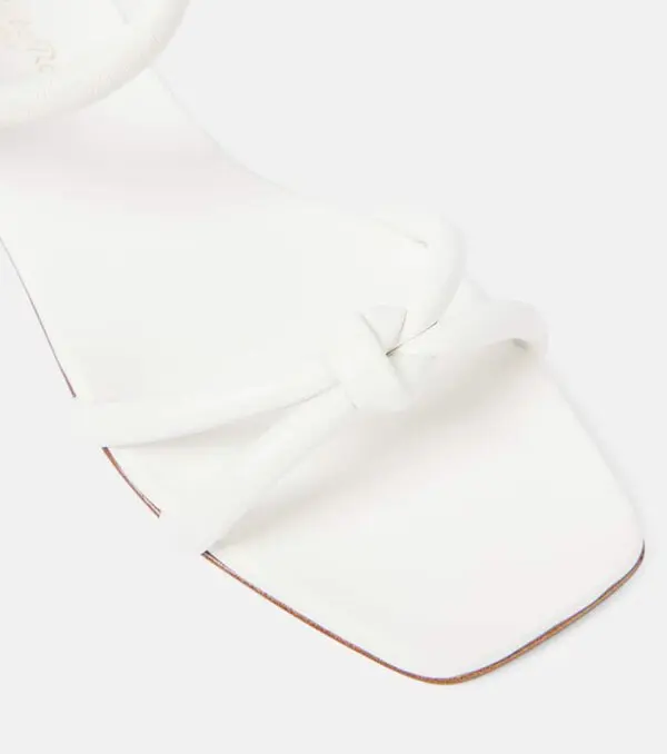 GIANVITO ROSSI Juno Leather Sandals