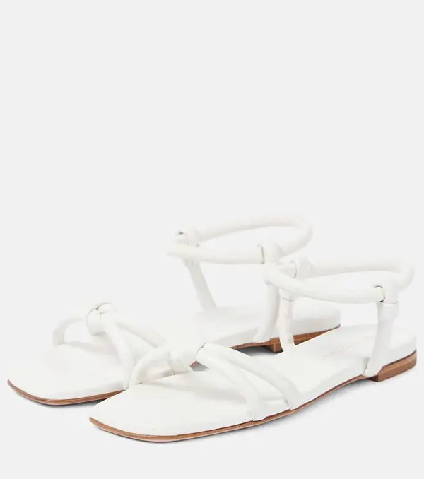 GIANVITO ROSSI Juno Leather Sandals